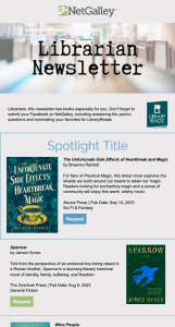 NetGalley Community Update | NetGalley